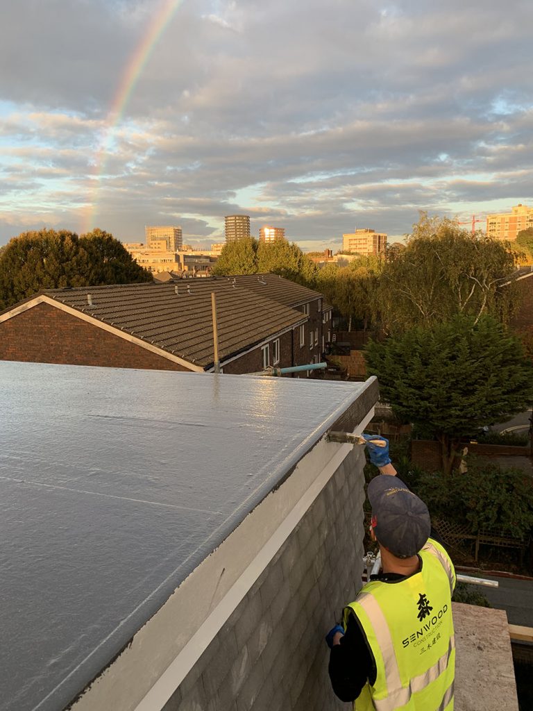 閣樓改建和花園擴建施工中 - Senwood Construction